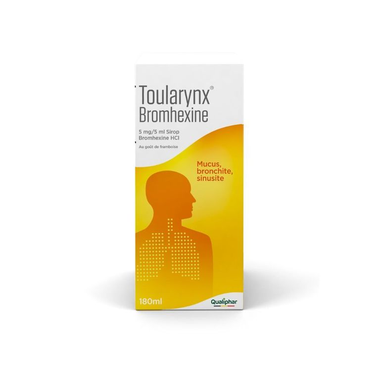 Toularynx Broomhexine Sirop Toux Grasse 180 ml - Farmaline