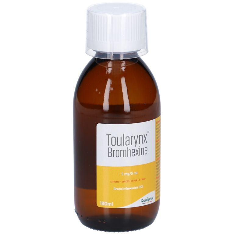 Toularynx Broomhexine Sirop Toux Grasse 180 ml - Farmaline