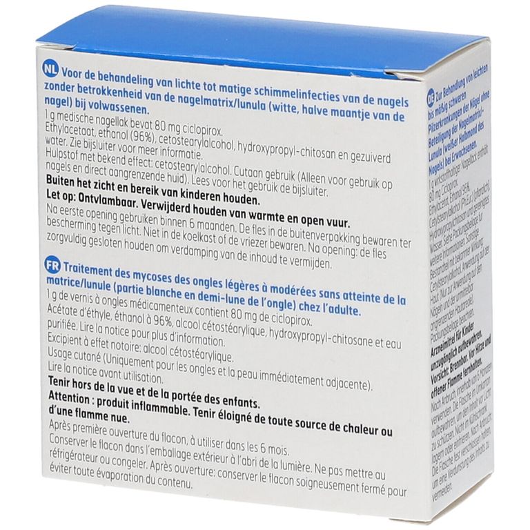 Myconail Vernis à Ongles Médicamenteux 6,6 ml - Farmaline