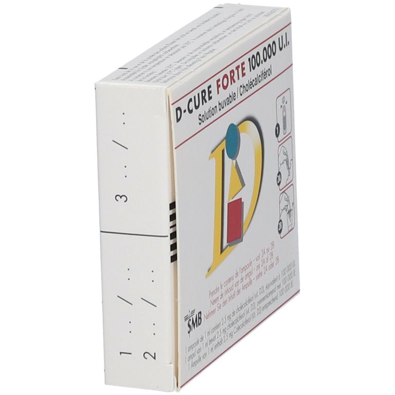 D-Cure Forte 100.000 UI 3 pc(s) - Farmaline