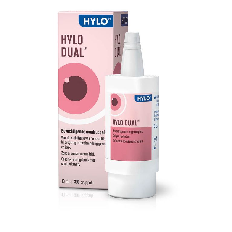 Hylo-Dual Gouttes Oculaires 10 ml - Farmaline