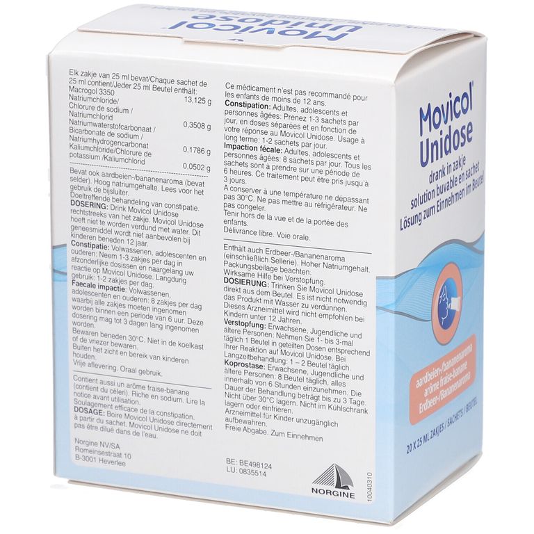 Movicol 20x25 ml - Farmaline