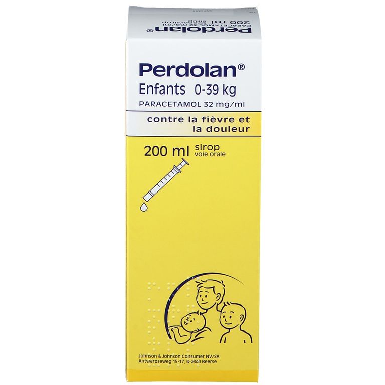 Perdolan® Kinderen 0-39 kg 200 ml - Farmaline