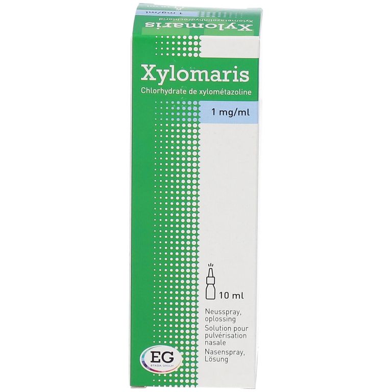 Xylomaris Spray Nasal 1 mg/ml | Rhume & Nez qui coule 10 ml - Farmaline