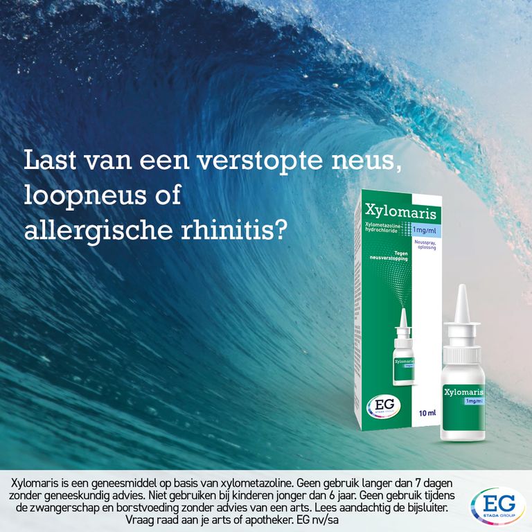 Xylomaris Neusspray EG 1 mg/ml | Verkoudheid & Loopneus 10 ml - Farmaline