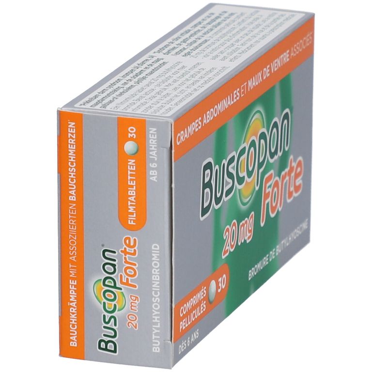 Buscopan® Forte 20 mg 30 pc(s) - Farmaline