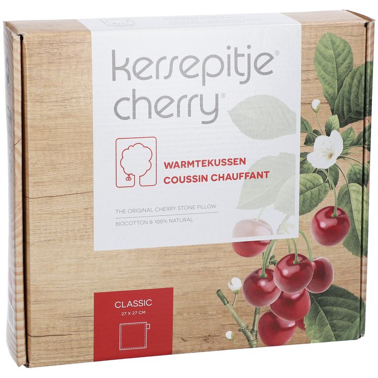 Kersepitje Kersenpitkussen Classic 27x27 cm 1 St - Farmaline