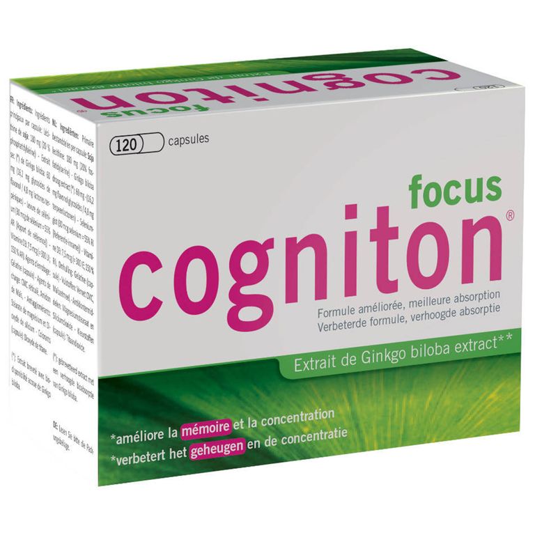 Cogniton Focus Mémoire & Concentration 120 pc(s) - Farmaline