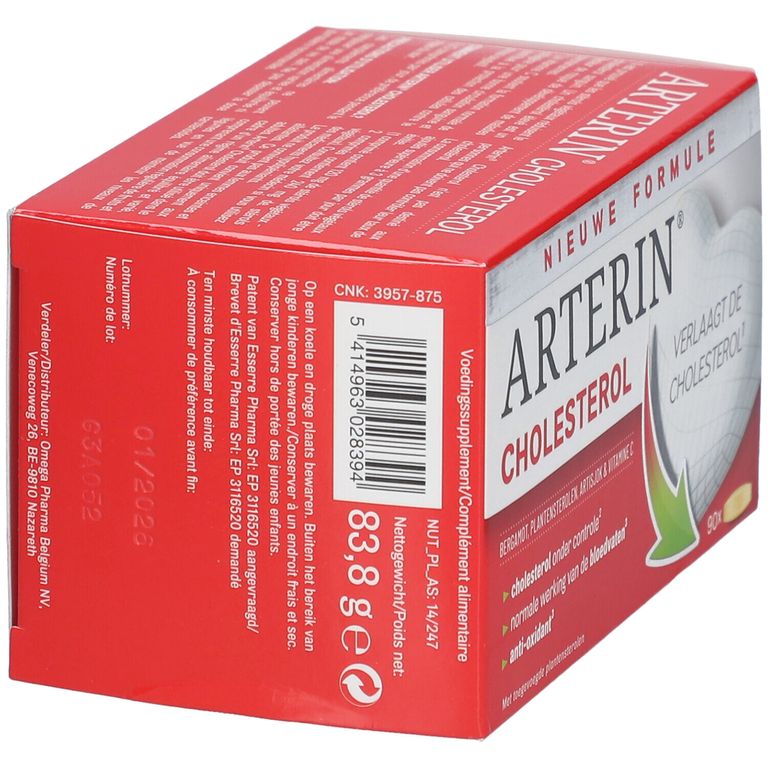 Arterin® Cholesterol 90 St - Farmaline