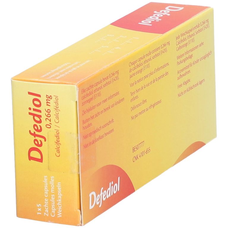 Defediol® 0,266 mg 5 pc(s) - Farmaline