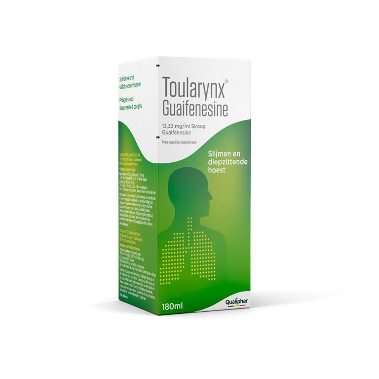 Toularynx Guaifenesine | Slijm en diepzittende hoest 180 ml - Farmaline