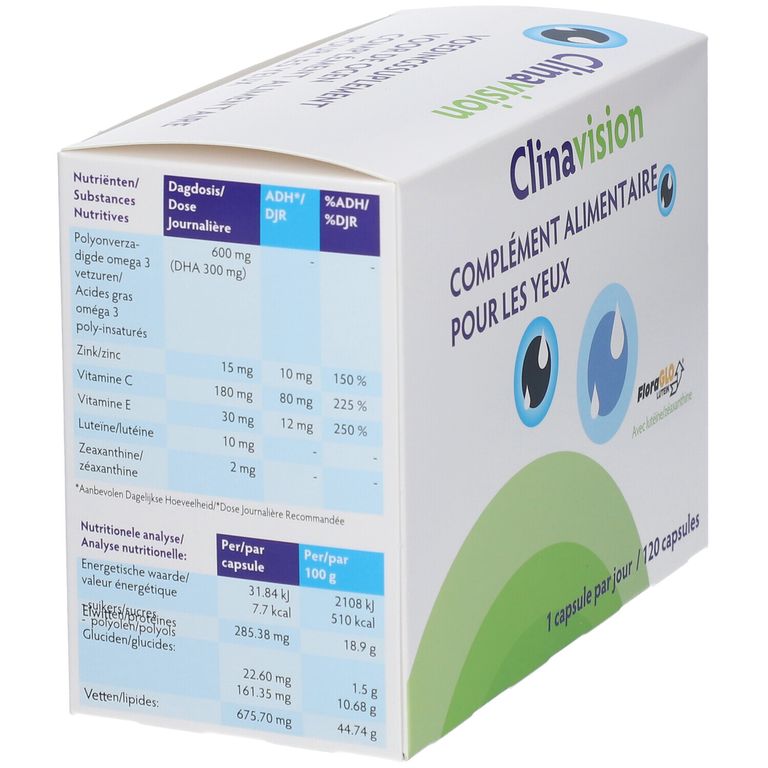 Clinavision 120 pc(s) - Farmaline