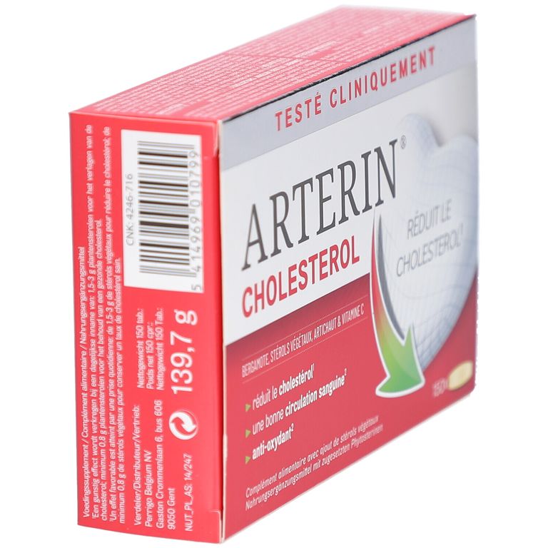 Arterin® Cholestérol 150 pc(s) - Farmaline