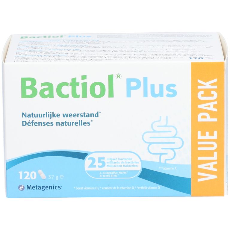 Bactiol Plus 120 pc(s) - Farmaline