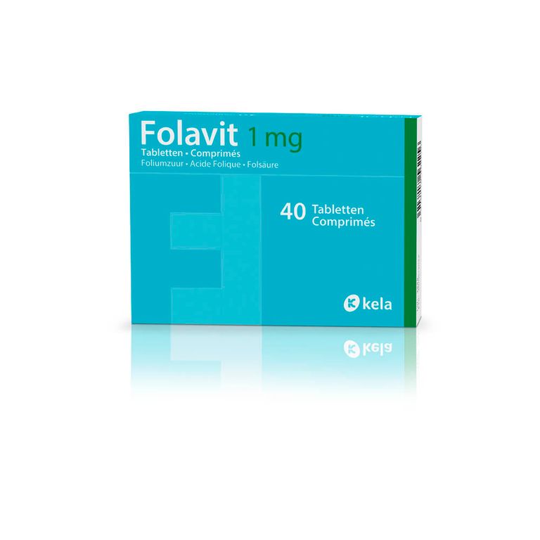 Kela Folavit 1 mg 40 St - Farmaline