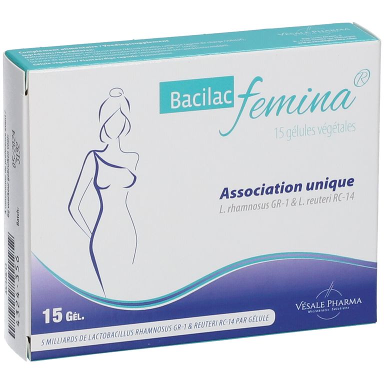 Bacilac Femina® 15 pc(s) - Farmaline