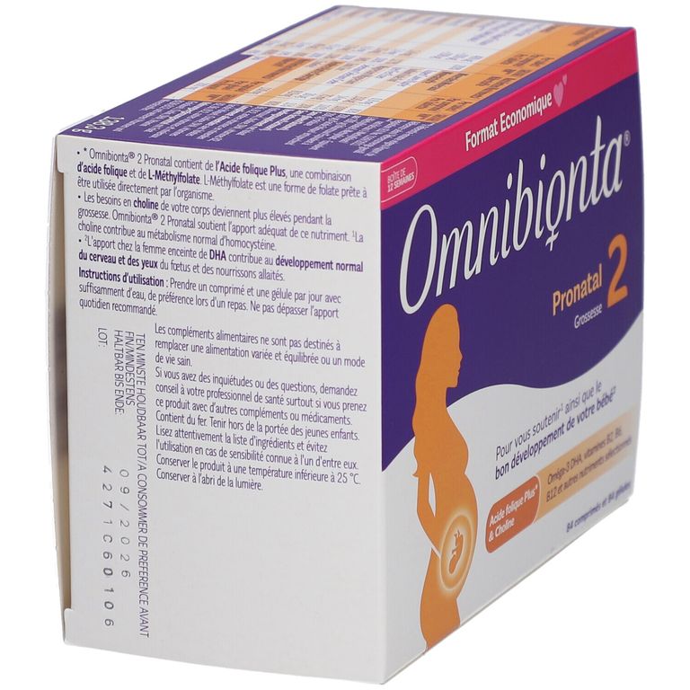 Omnibionta® Pronatal 2 12 Semaines 84 pc(s) - Farmaline