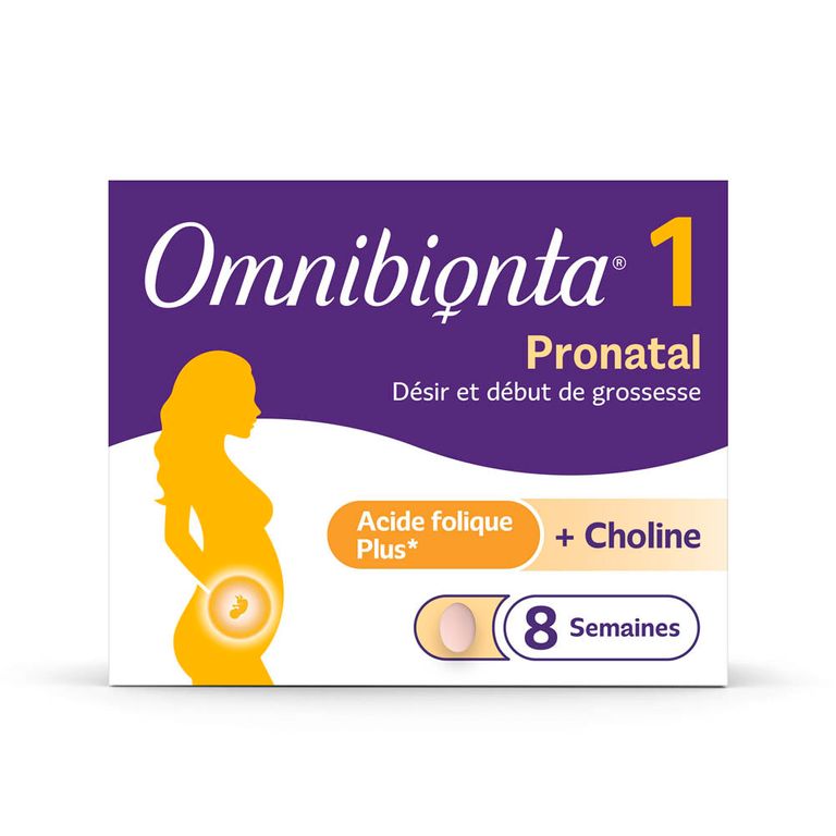 Omnibionta® Pronatal 1 | Désir et Début de Grossesse 56 pc(s) - Farmaline