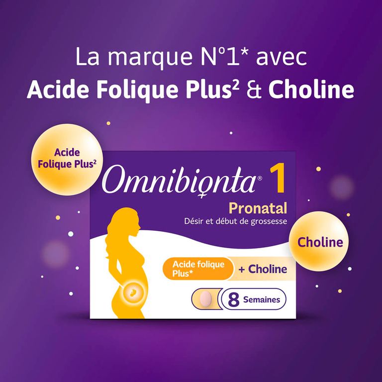 Omnibionta® Pronatal 1 | Désir et Début de Grossesse 56 pc(s) - Farmaline