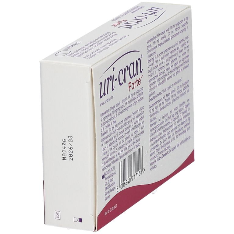 Uri-Cran® Forte 15 pc(s) - Farmaline