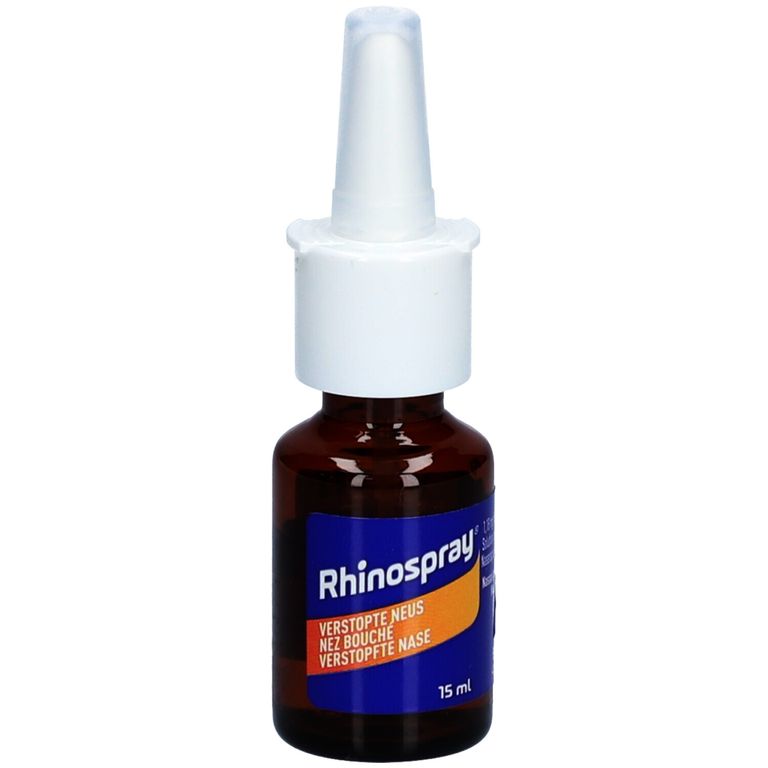 Rhinospray® Verstopte Neus 1,18 mg/ml Oplossing Neusspray 15 ml - Farmaline