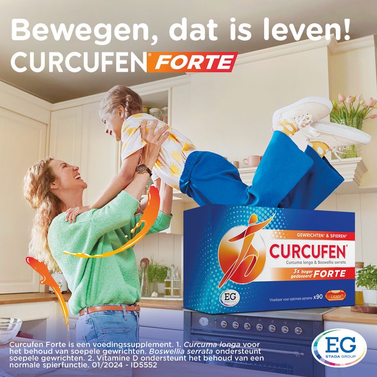 Curcufen Forte | Gewrichten & Spieren 90 St - Farmaline