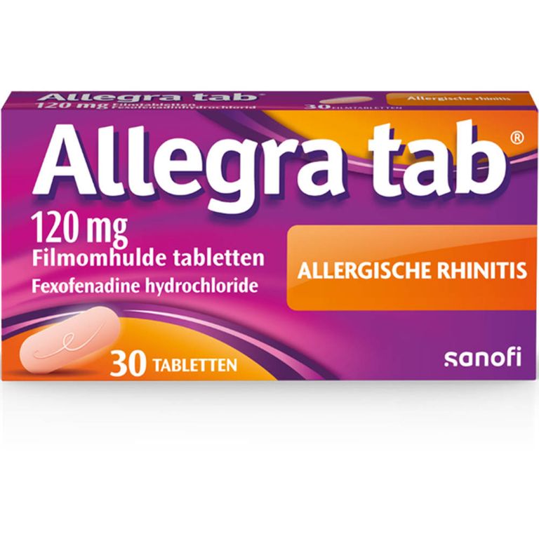 Allegra tab 120 mg | Allergie | Niet-slaapverwekkend Antihistaminicum ...