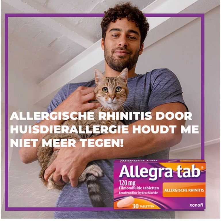 Allegra tab 120 mg | Allergie | Niet-slaapverwekkend Antihistaminicum ...