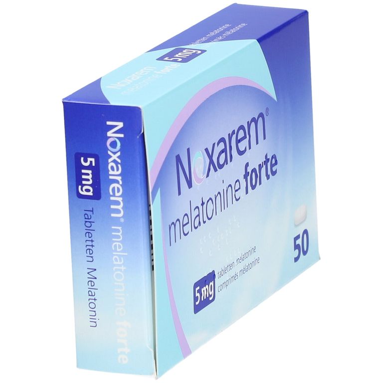 Noxarem Melatonine Forte 5 mg 50 St - Farmaline