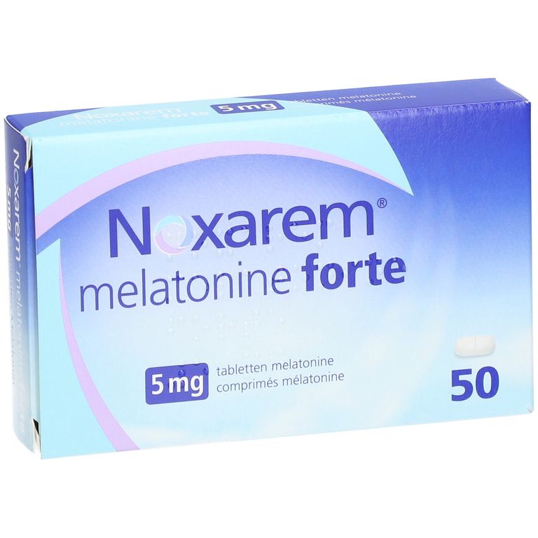 Noxarem Melatonine Forte 5 mg 50 St - Farmaline