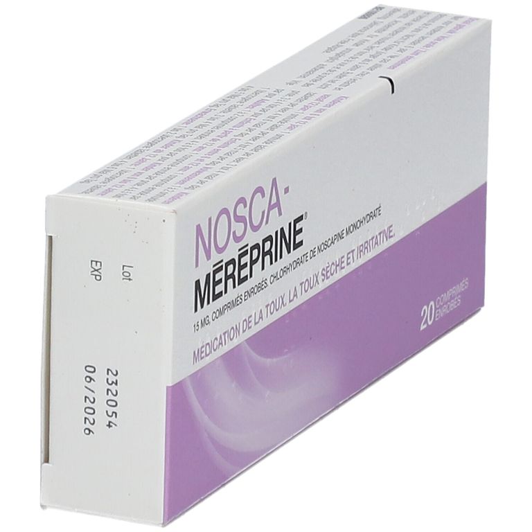 Nosca-Méreprine Tabletten | Droge hoest & prikkelhoest 20 St - Farmaline