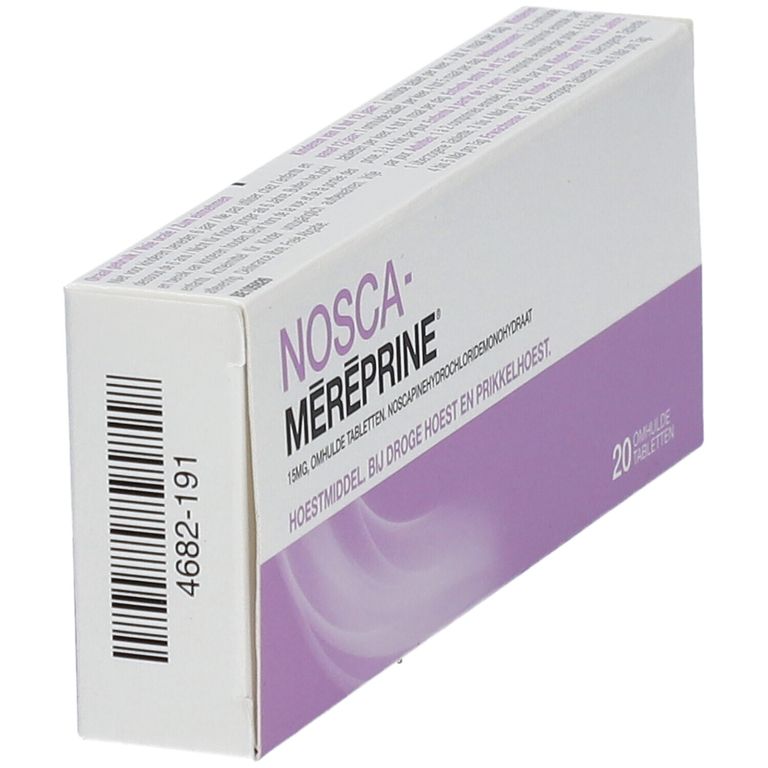 Nosca-Méreprine Tabletten | Droge hoest & prikkelhoest 20 St - Farmaline