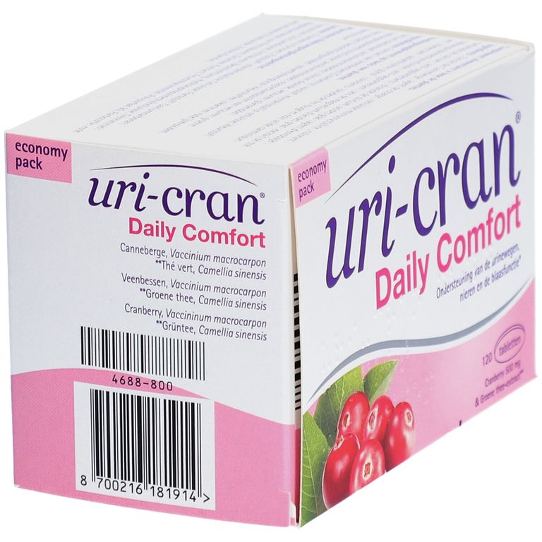 Uri-cran® Daily Comfort 120 St - Farmaline