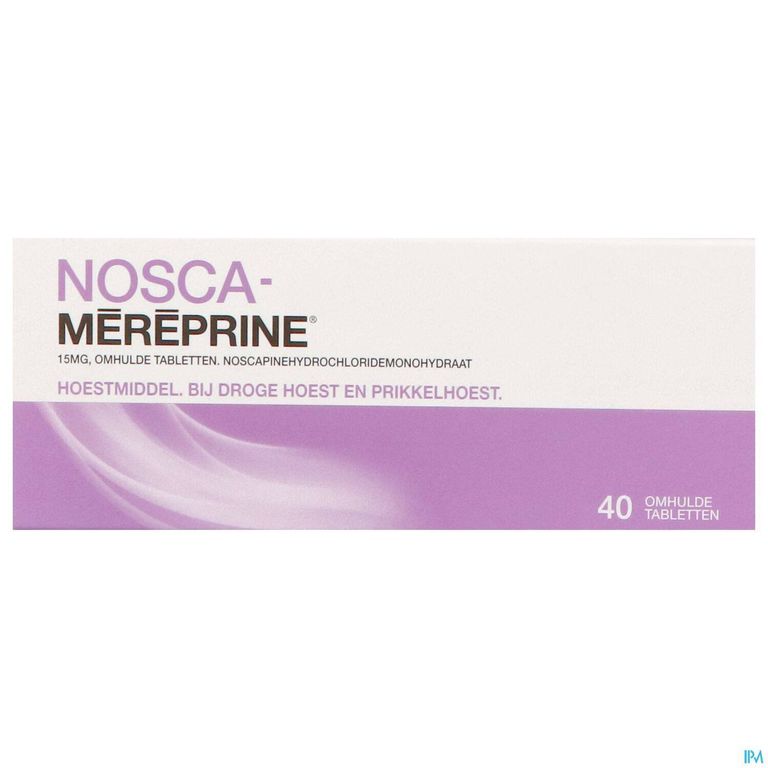 Nosca-Méreprine Tabletten | Droge hoest & prikkelhoest 40 St - Farmaline