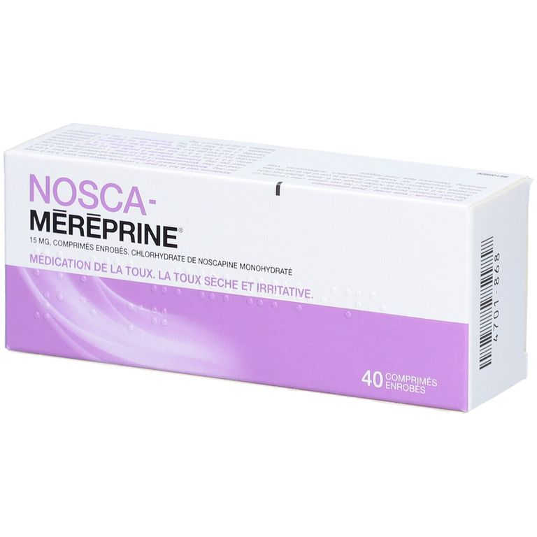 Nosca-Méreprine Tabletten | Droge hoest & prikkelhoest 40 St - Farmaline