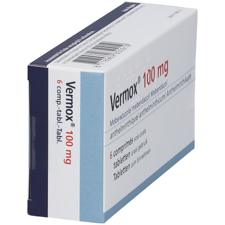 Vermox® 100 mg 6 St - Farmaline