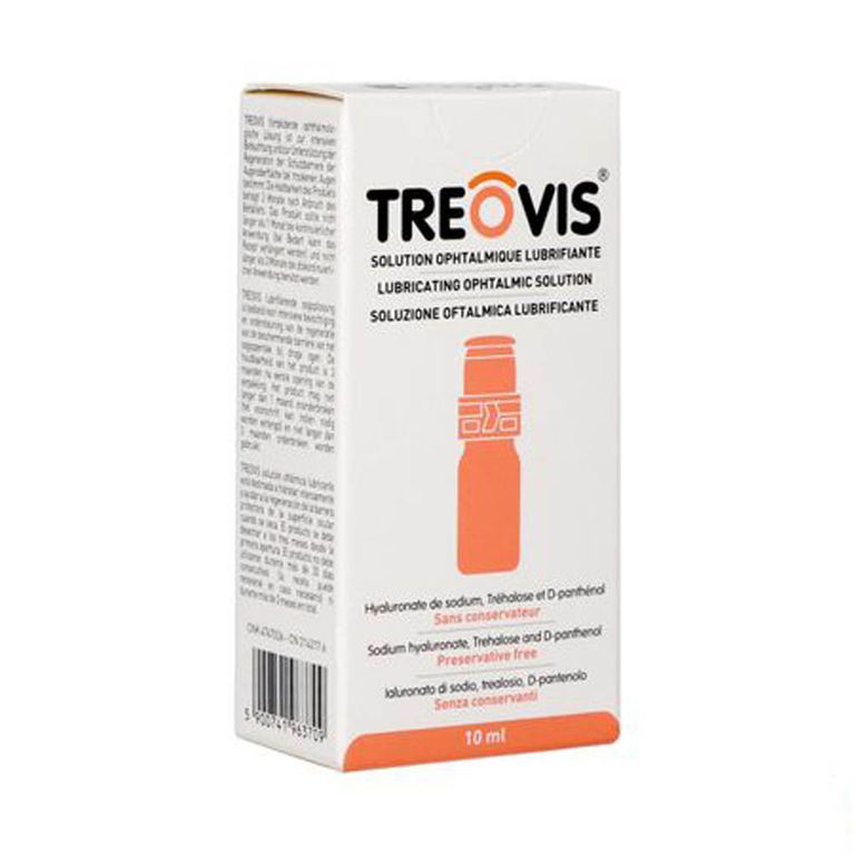 Treovis® Solution Ophtalmique Lubrifiante 10 ml - Farmaline