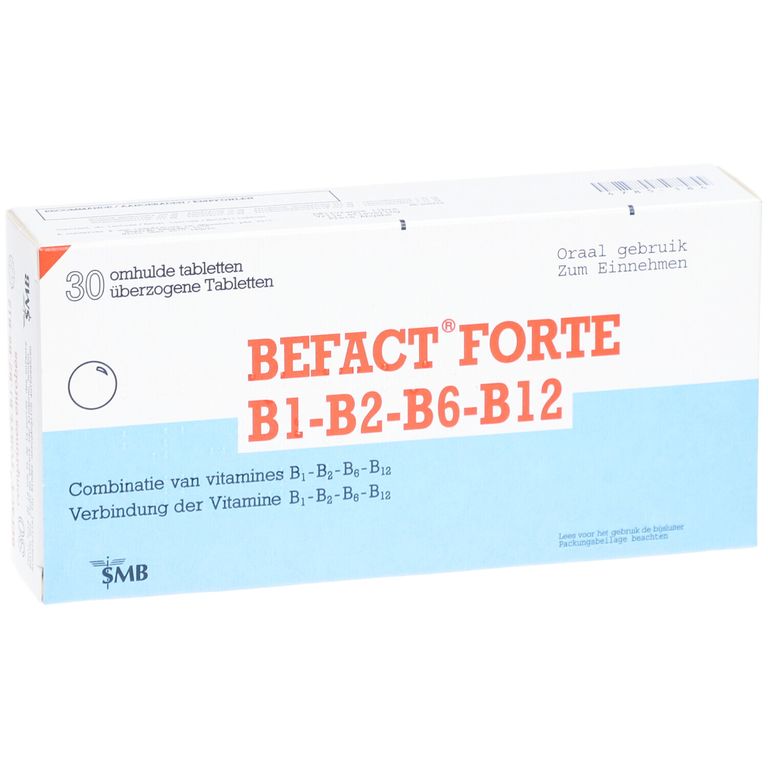 Befact Forte B1-B2-B6-B12 30 pc(s) - Farmaline
