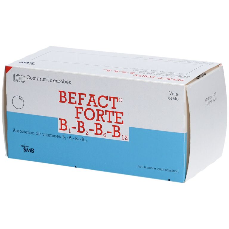 Befact Forte 100 Tab 100 St - Farmaline