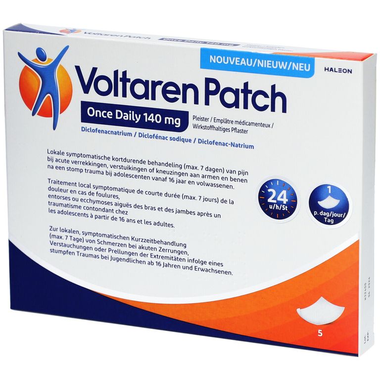 Voltaren Patch Once Daily 5 St - Farmaline