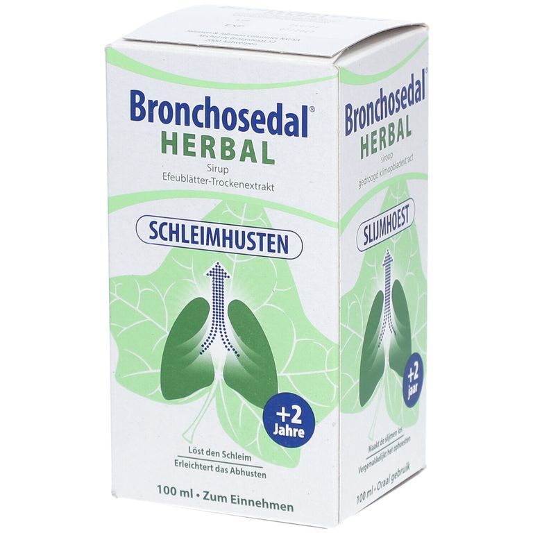 Bronchosedal® Herbal Sirop Toux Grasse 100 ml - Farmaline