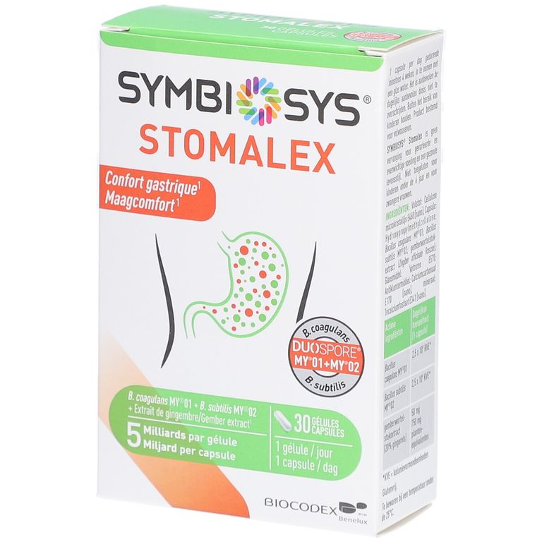 Symbiosys Stomalex Confort Gastrique 30 pc(s) - Farmaline