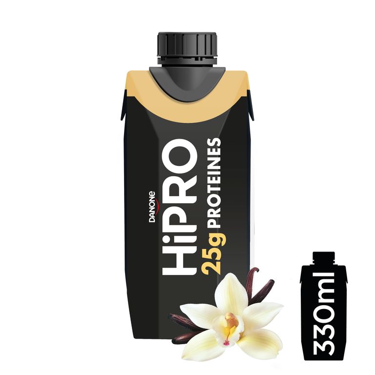 Danone Hipro Drink Uht 0% Vanille 330 ml - Farmaline