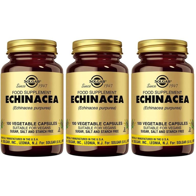 Solgar Echinacée 3x100 pc(s) - Farmaline