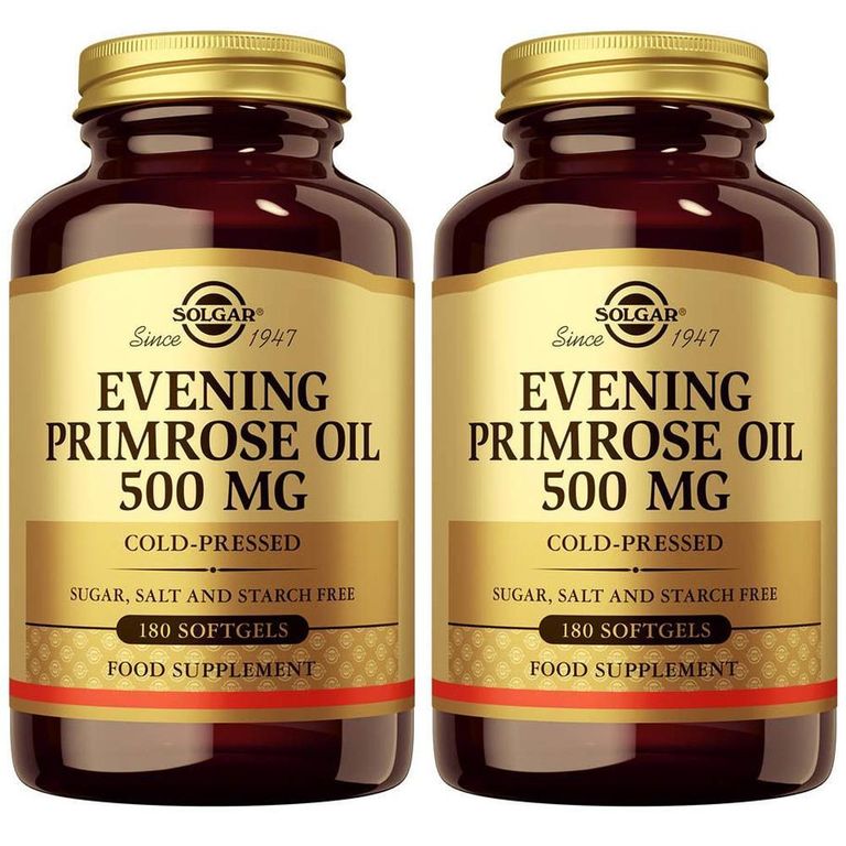 Solgar Evening Primrose Oil Onagre 500 mg 2x180 pc(s) - Farmaline