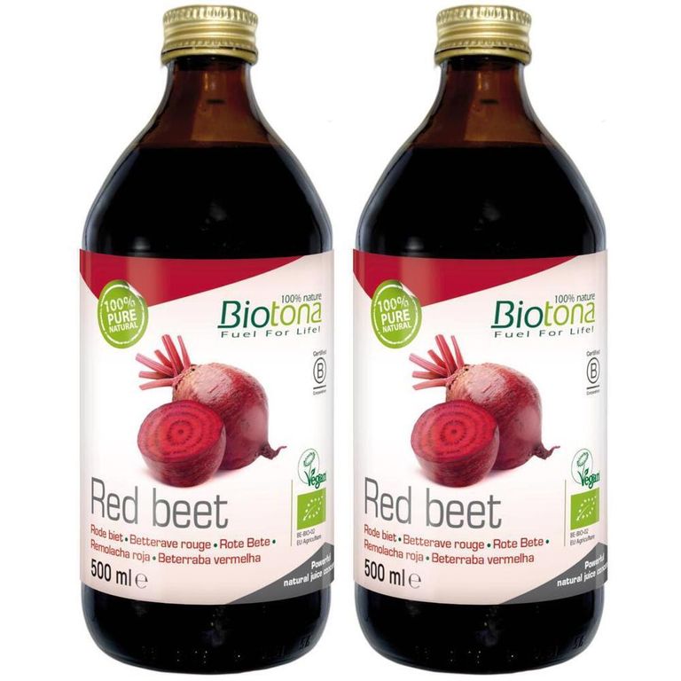 Biotona Bio Red Beet 2x500 ml - Farmaline
