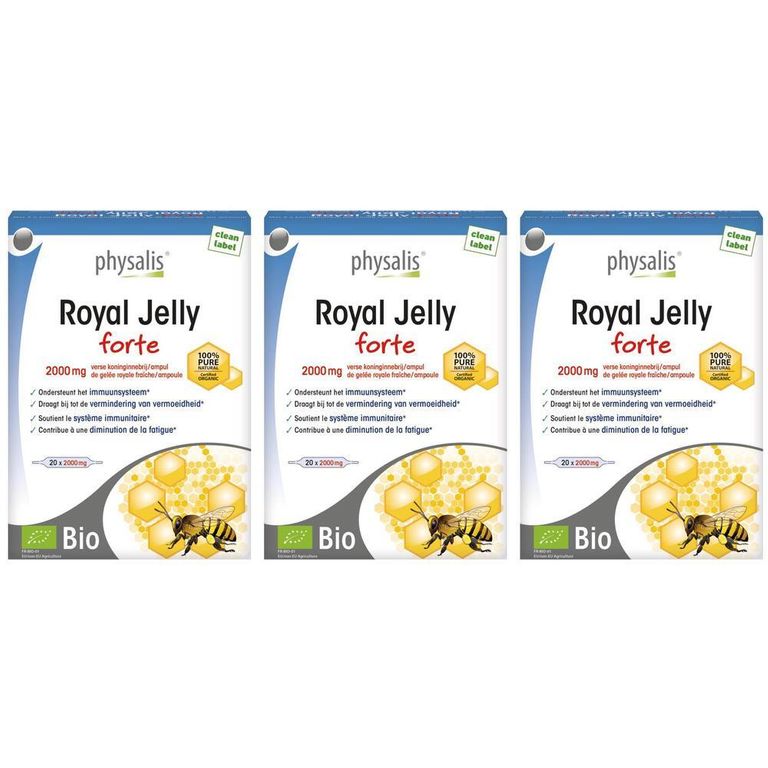 Physalis® Royal Jelly Forte 3x20 pc(s) - Farmaline