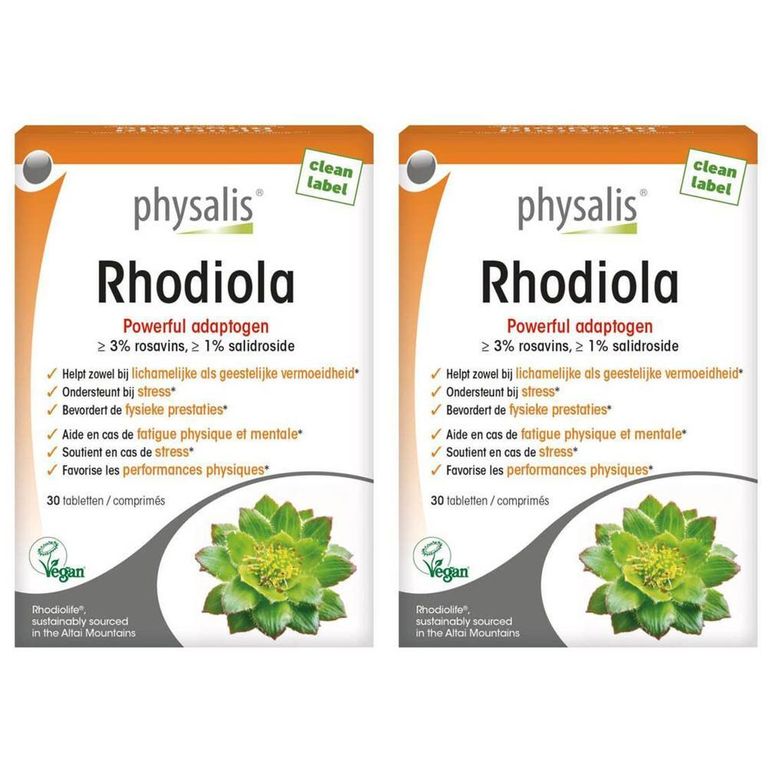 Physalis® Rhodiola 2x30 pc(s) - Farmaline