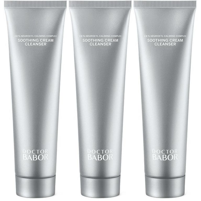 Doctor Babor Soothing Cream Cleanser 3x150 ml - Farmaline