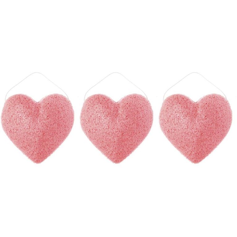 Lady Green Éponge Konjac Merveilleuse Rose 3x1 pc(s) - Farmaline